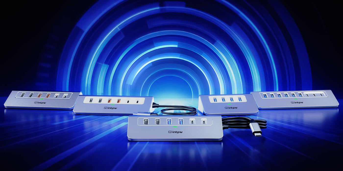 intpw | USB C Hubs | Powered USB Hubs | Easy to Use