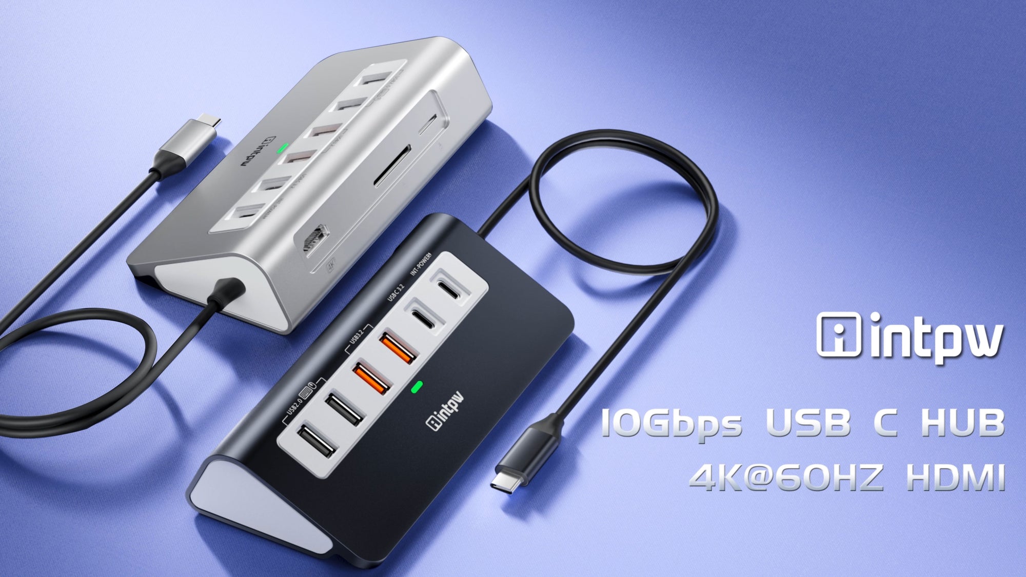 intpw | USB C Hubs | Powered USB Hubs | Easy to Use